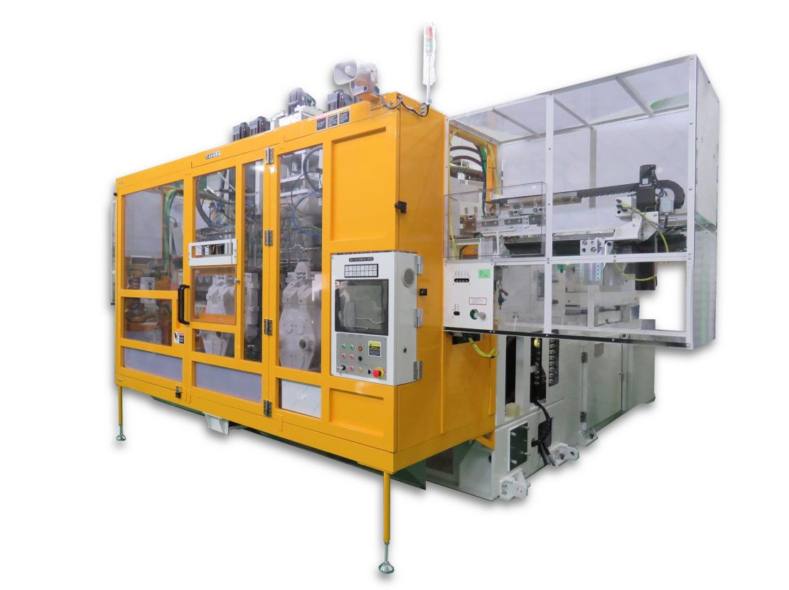 Machine extrusion-soufflage électrique, distributeur machines Tahara